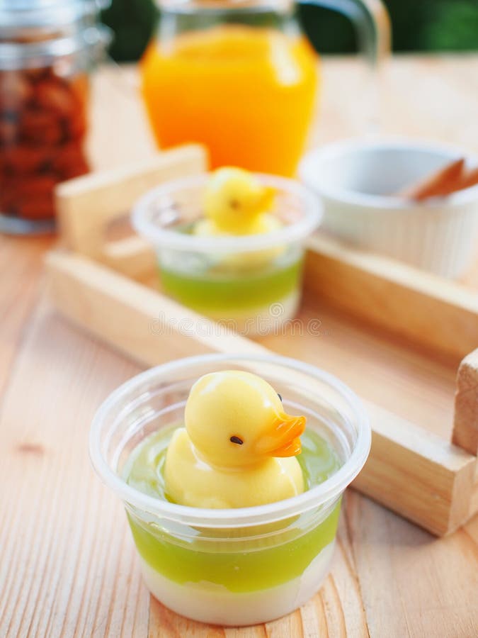 Duck jelly stock image. Image of black, gelatin, cane - 59769399