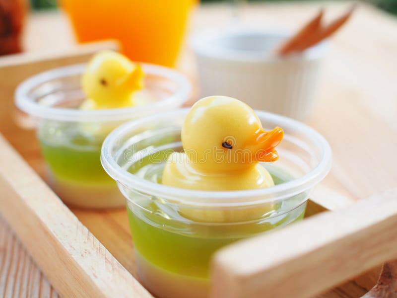 Duck jelly stock image. Image of black, orange, substance - 59822391