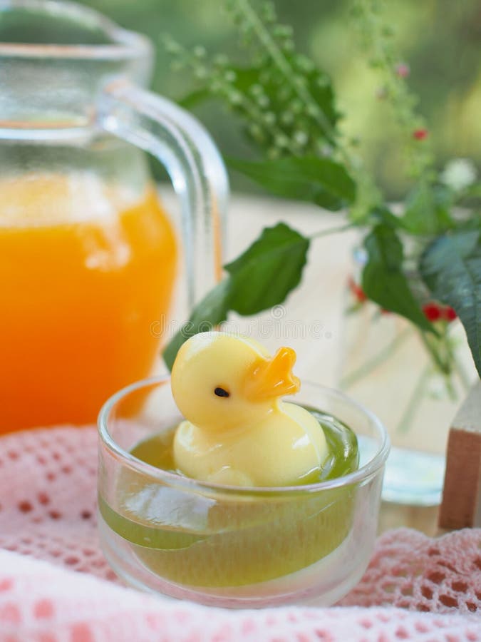 Duck jelly stock image. Image of delicious, like, black - 59822047