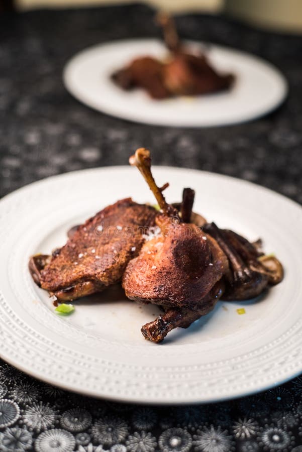 Duck Leg Confit Plates Stock Photos - Free & Royalty-Free Stock Photos ...