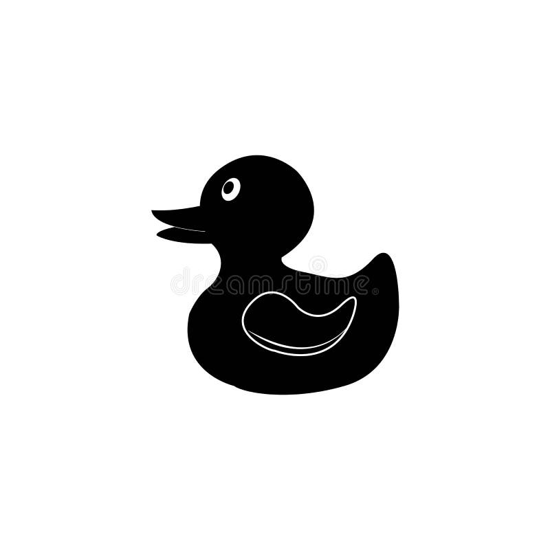 Duck logo icon vector stock illustration. Illustration of quack - 260012159