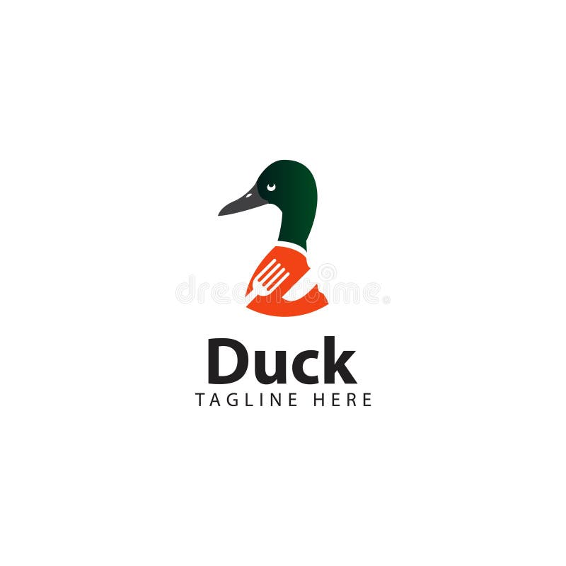 Duck Logo Vector Template Design Illustration Stock Vector ...