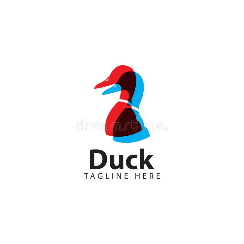 Duck Logo Vector Template Design Illustration Stock Vector ...