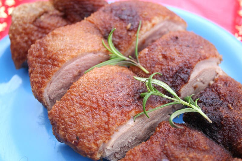 Duck meat stock photo. Image of spices, roasting, food - 11514056