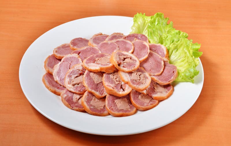 Duck meat rolls stock image. Image of tasty, roll, asian - 56551627