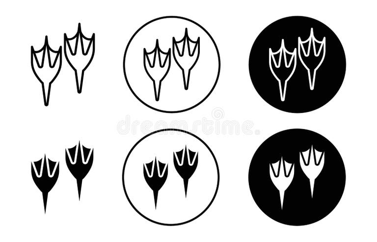 Duck Paw Trail Stock Illustrations – 616 Duck Paw Trail Stock ...