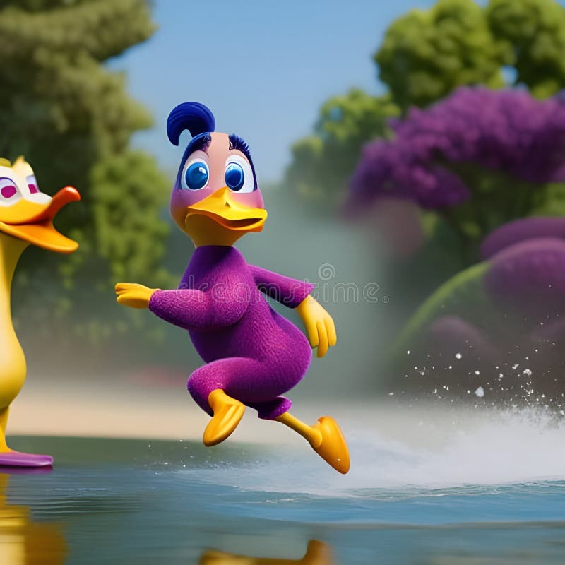 Yellow Duck Running Stock Illustrations – 43 Yellow Duck Running Stock ...