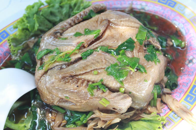 Duck Soup with Chinese Herbs Stock Photo - Image of close, organic ...