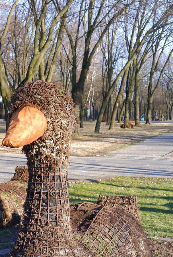 Duck Statue Made Metal Stock Photos - Free & Royalty-Free Stock Photos ...