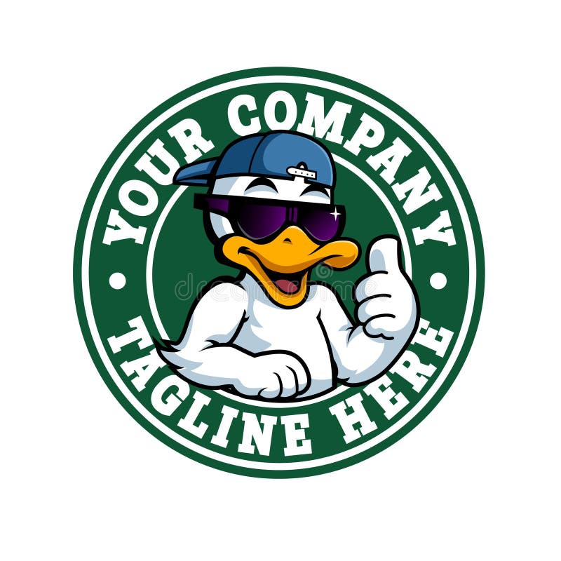 Ducking Awesome Logo Designs for Companies Stock Vector - Illustration ...