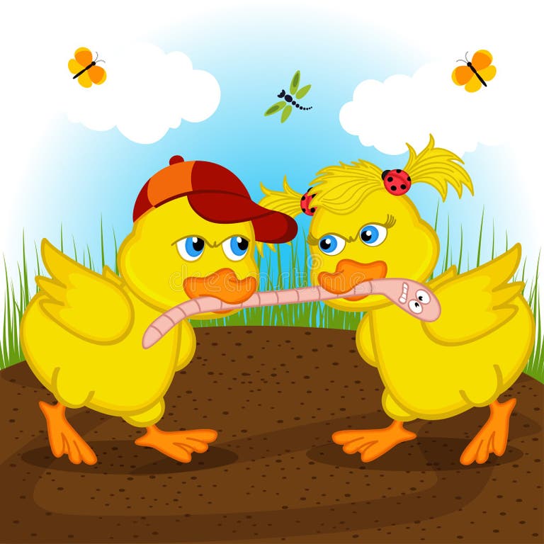Fighting Duck Stock Illustrations – 96 Fighting Duck Stock ...
