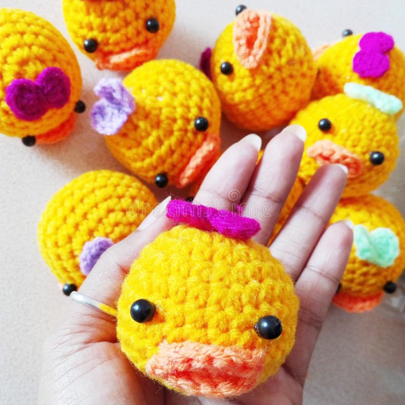 Ducky duck craft stock image. Image of craft, handmade - 108571899
