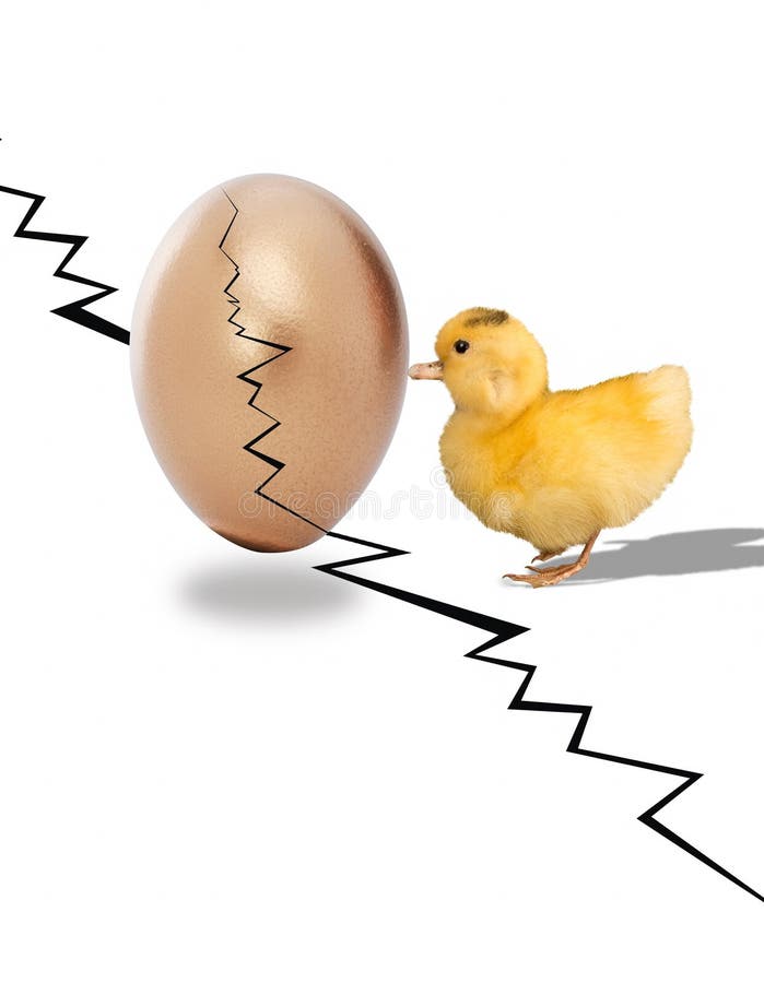 Ducky and Egg. stock photo. Image of little, ducky, farm - 91295448
