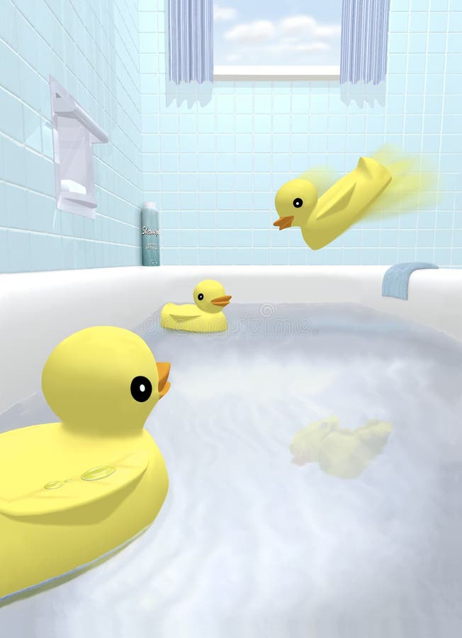 Ducky Time stock illustration. Illustration of friendship - 2702204