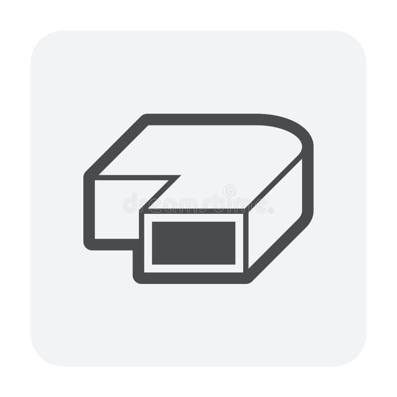 Duct icon black stock vector. Illustration of ductwork - 185166154