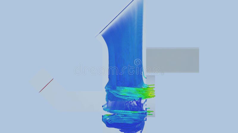 Duct Suction Port Airflow Simulation Cfd Simulation Computational