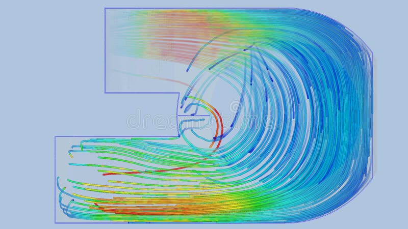 Duct Suction Port Airflow Simulation Cfd Simulation Computational