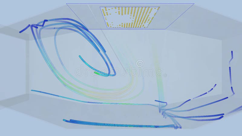 Duct Suction Port Airflow Simulation Cfd Simulation Computational