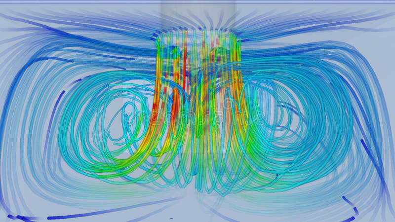 Duct Suction Port Airflow Simulation Cfd Simulation Computational