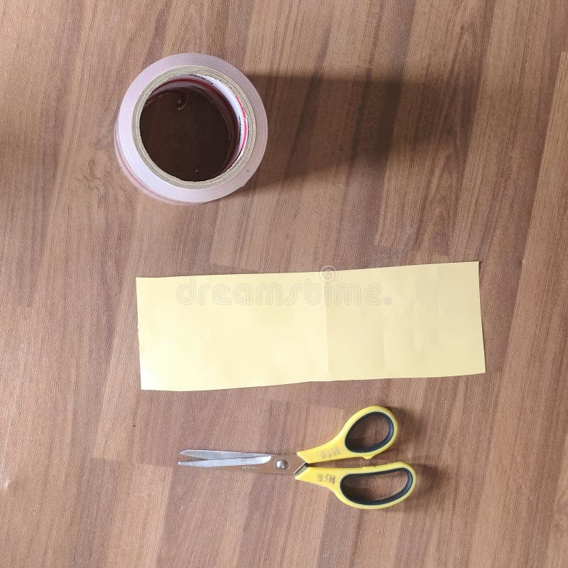 Duct Tape, Paper and Scissors are Tools for Making Handicraft ...