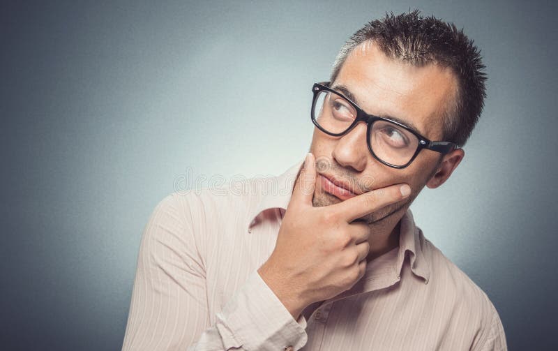 Hombre De Negocios Divertido Con El Icono Del Carácter De La Serie De ...