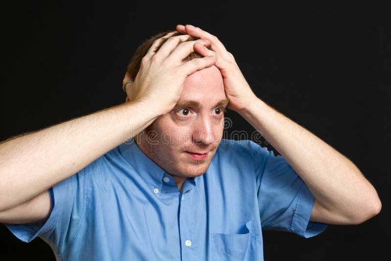 Dudar al hombre imagen de archivo. Imagen de inglés, funcionario - 21189553