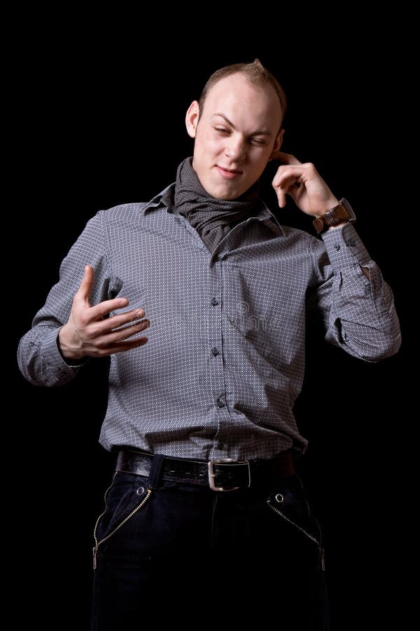 Dude stock photo. Image of adult, modern, black, cool - 8651432