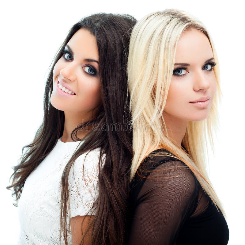 Due amiche fotografia stock. Immagine di allegro, amici - 29585526