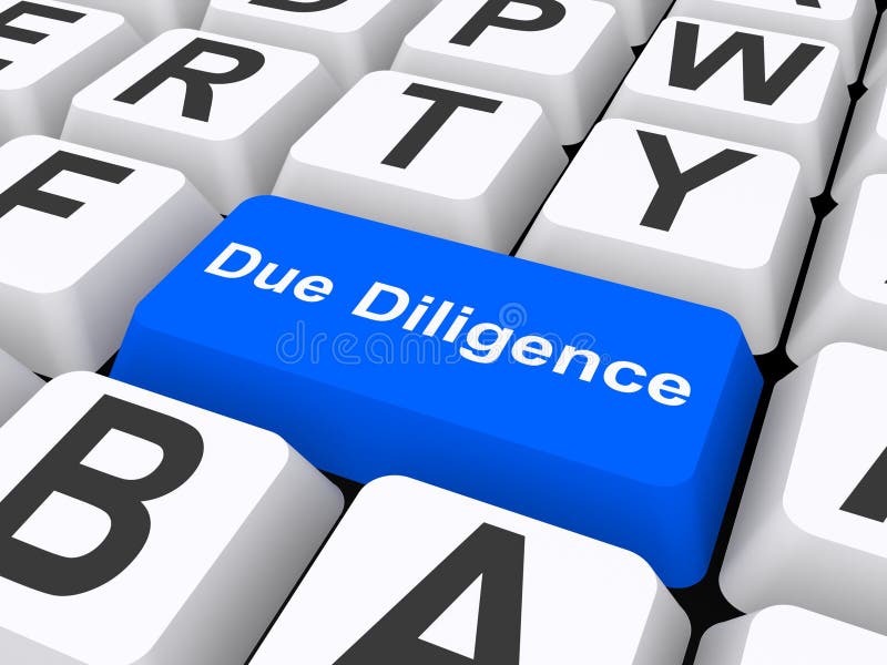 Due diligence stock illustration. Illustration of graphic - 53117696