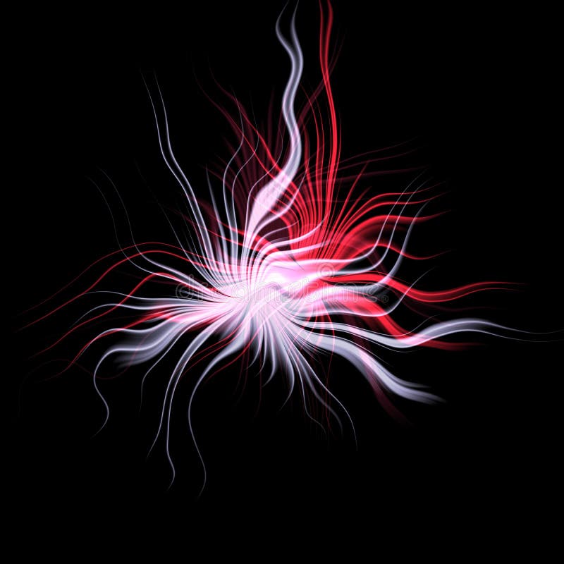 Due stelle di colore illustrazione di stock. Illustrazione di energia ...