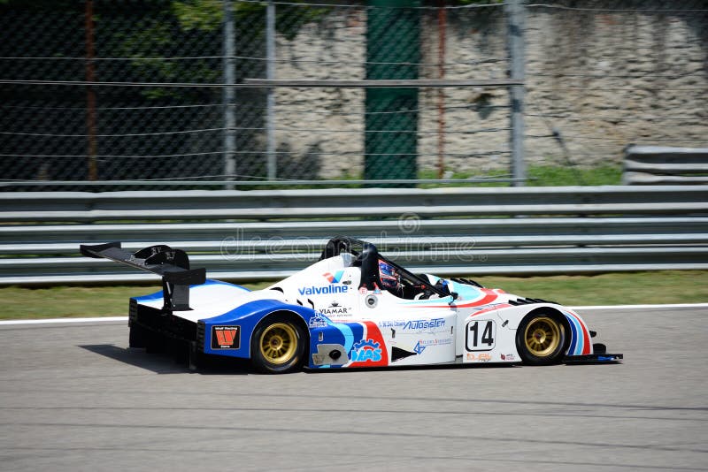 Italian Prototype Lucchini P2 07 at the Monza 2015 Race Editorial Stock ...