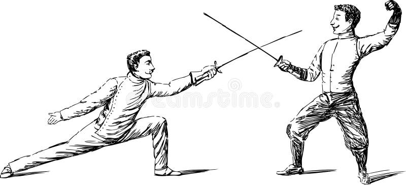 Duel stock image. Image of hand, athlete, rival, 19th - 30396489