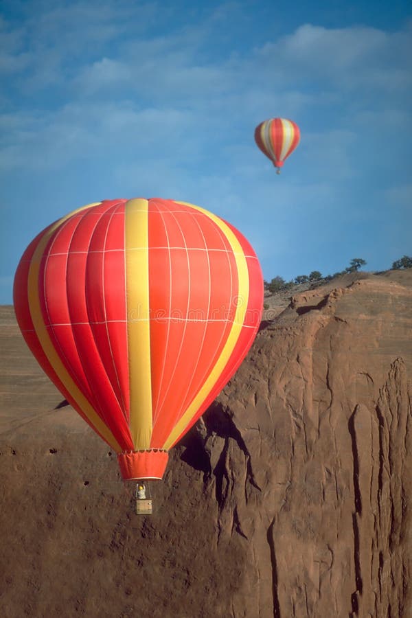 Two Hot Air Balloons stock image. Image of balloon, show - 46683