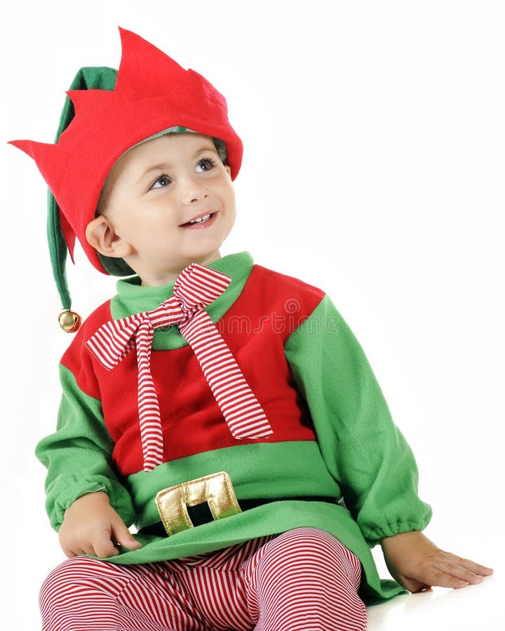 Duende de la feliz Navidad imagen de archivo. Imagen de lindo - 21223513