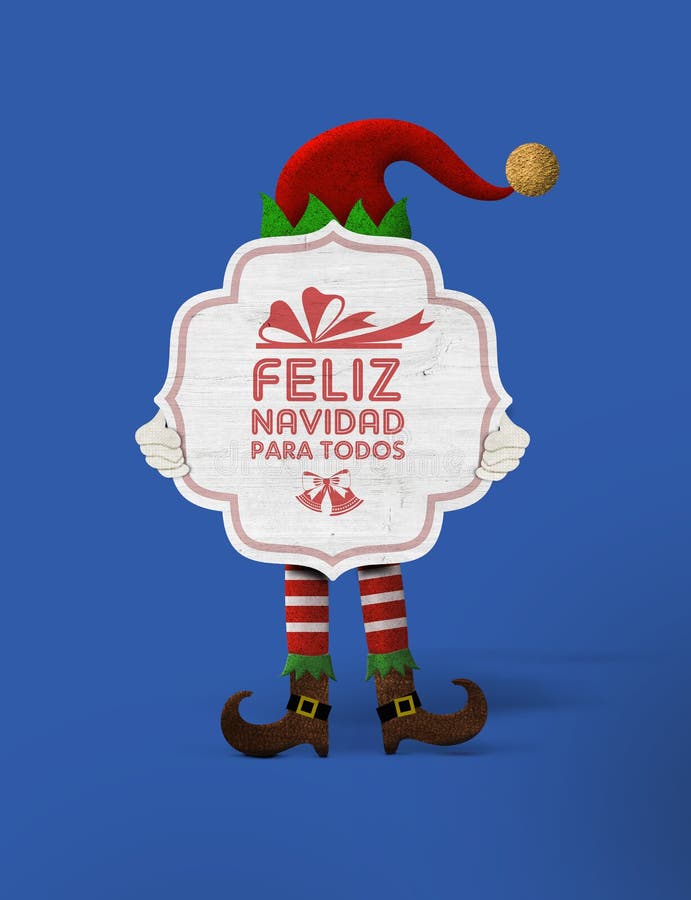 Duende Santa Claus, Duende De La Navidad Stock de ilustración ...