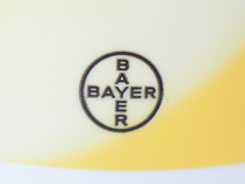 DUESSELDORF - AUG 2019: Bayer Sign Editorial Stock Photo - Image of ...