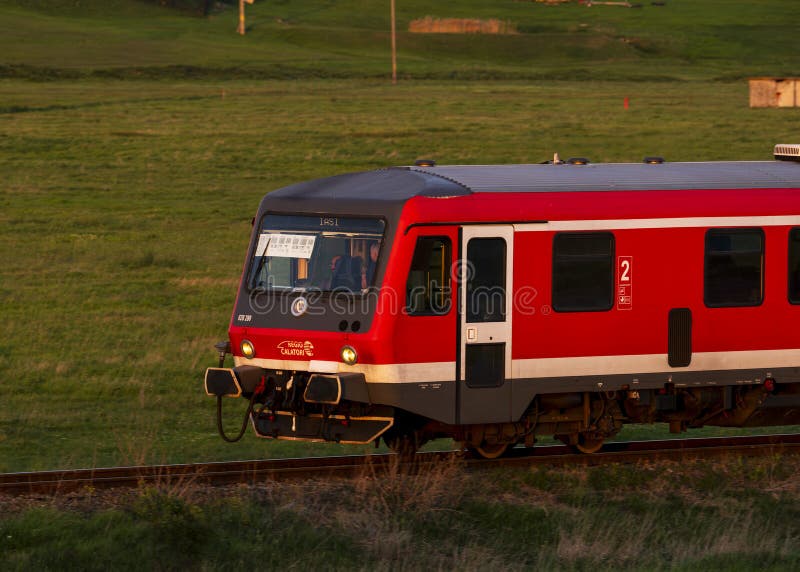 Duewag Diesel Multiple Unit (Ex DB Class 628) at Sunset Editorial ...
