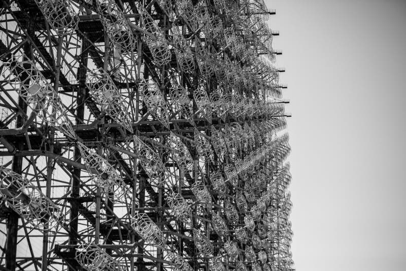 Duga the Chornobyl Woodpecker Stock Photo - Image of deserted, cold ...