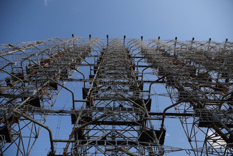 Duga Radar in Chernobyl Exclusion Zone, Ukraine Stock Photo - Image of ...