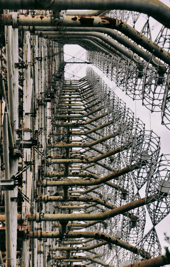 Duga radar in Chernobyl-2 editorial photography. Image of chernobyl2 ...