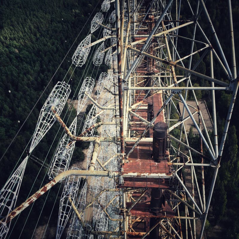 Duga radar stock photo. Image of alienation, zone, exclusion - 78482702