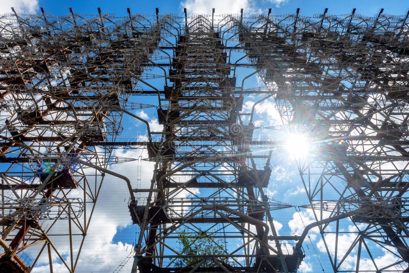 The DUGA Radar System in Chernobyl, Ukraine Stock Image - Image of ...