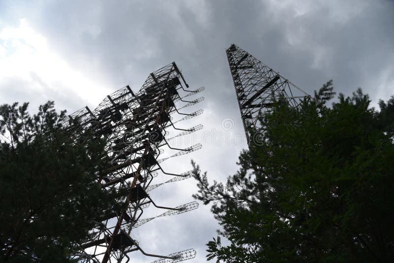 Duga a Soviet Over-the-horizon Radar System. Stock Image - Image of ...