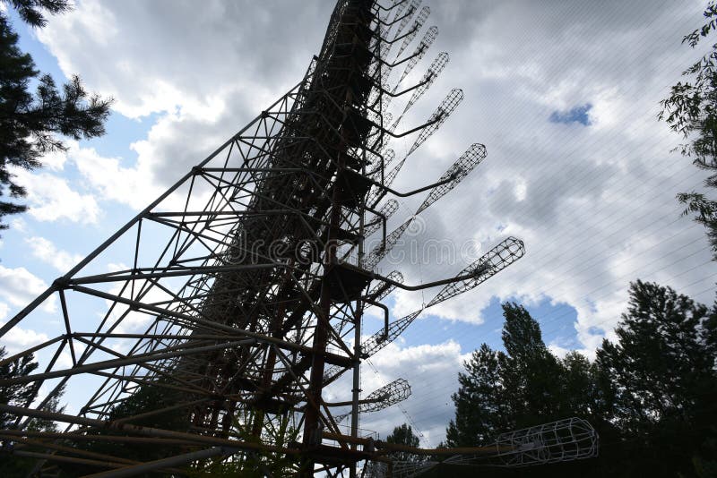 Duga a Soviet Over-the-horizon Radar System. Stock Image - Image of ...