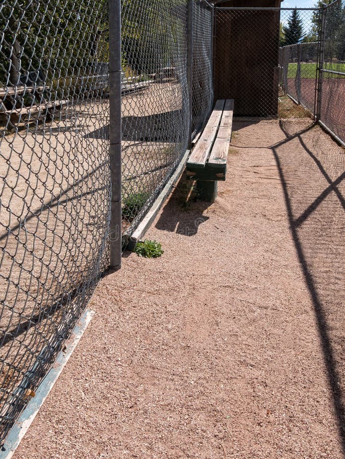 Dugout, baseball field stock image. Image of outfield - 78049085