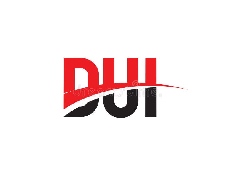 DUI Letter Initial Logo Design Vector Illustration Stock Vector ...