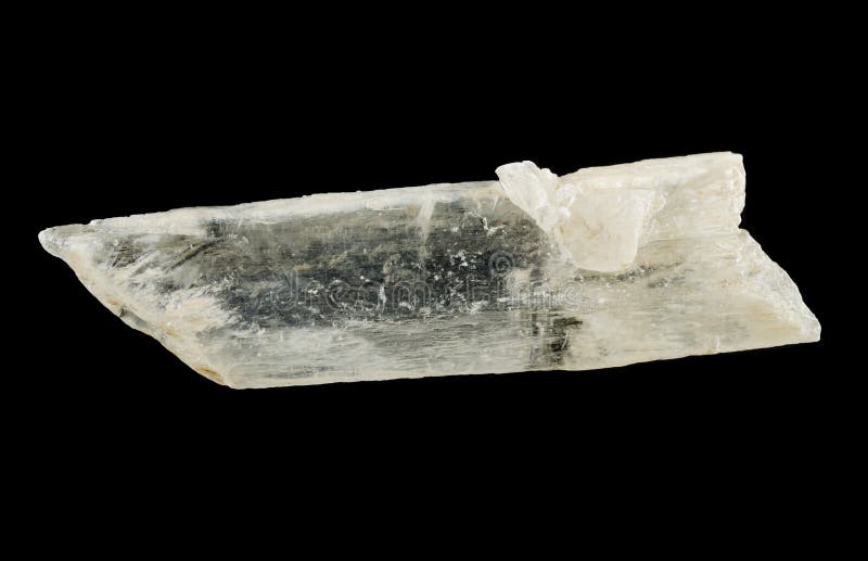 Duidelijk Gips Mineraal Kristal Stock Foto - Image of geologie, rots ...