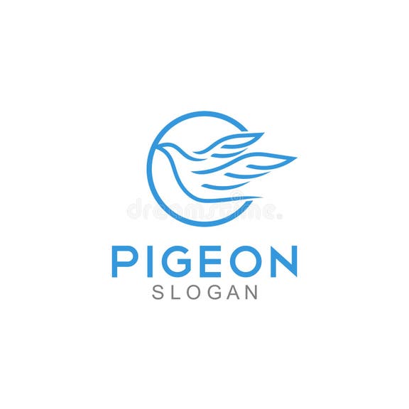 Duif Logo Template vector illustratie. Illustration of inspiratie ...
