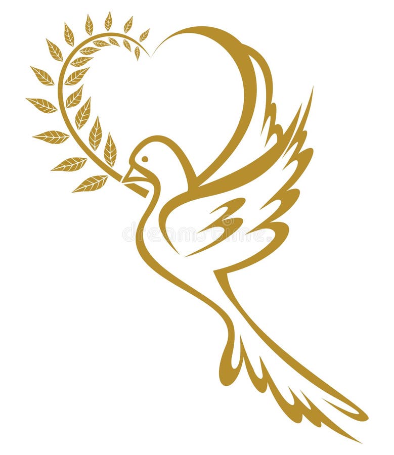 Duif Symbool Van Vrede Vector Zwart Silhouet Vector Illustratie ... Duif Symbool Van Vrede Vector Zwart Silhouet Vector Illustratie ...