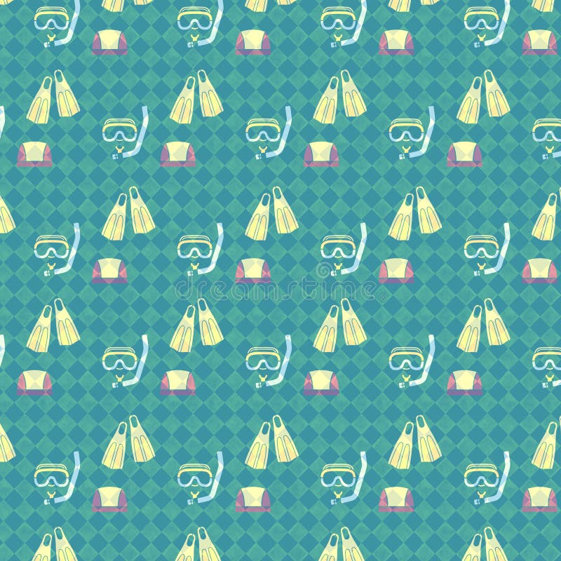 Duik achtergrondpatroon stock illustratie. Illustration of achtergrond ...